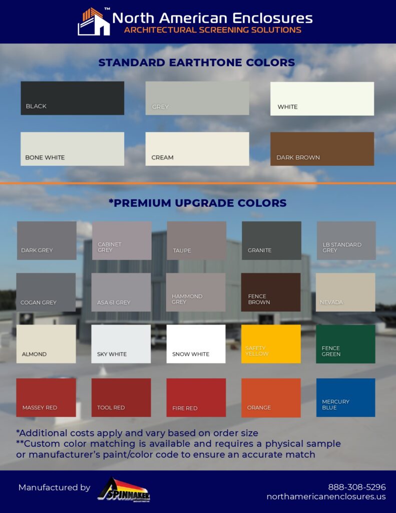 Tech Specs - North American Enclosures Inc.